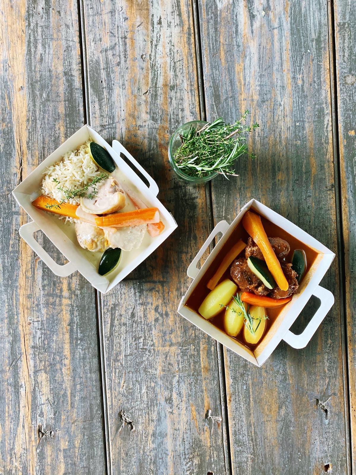 Des paniers repas à emporter pratiques Cook & Go